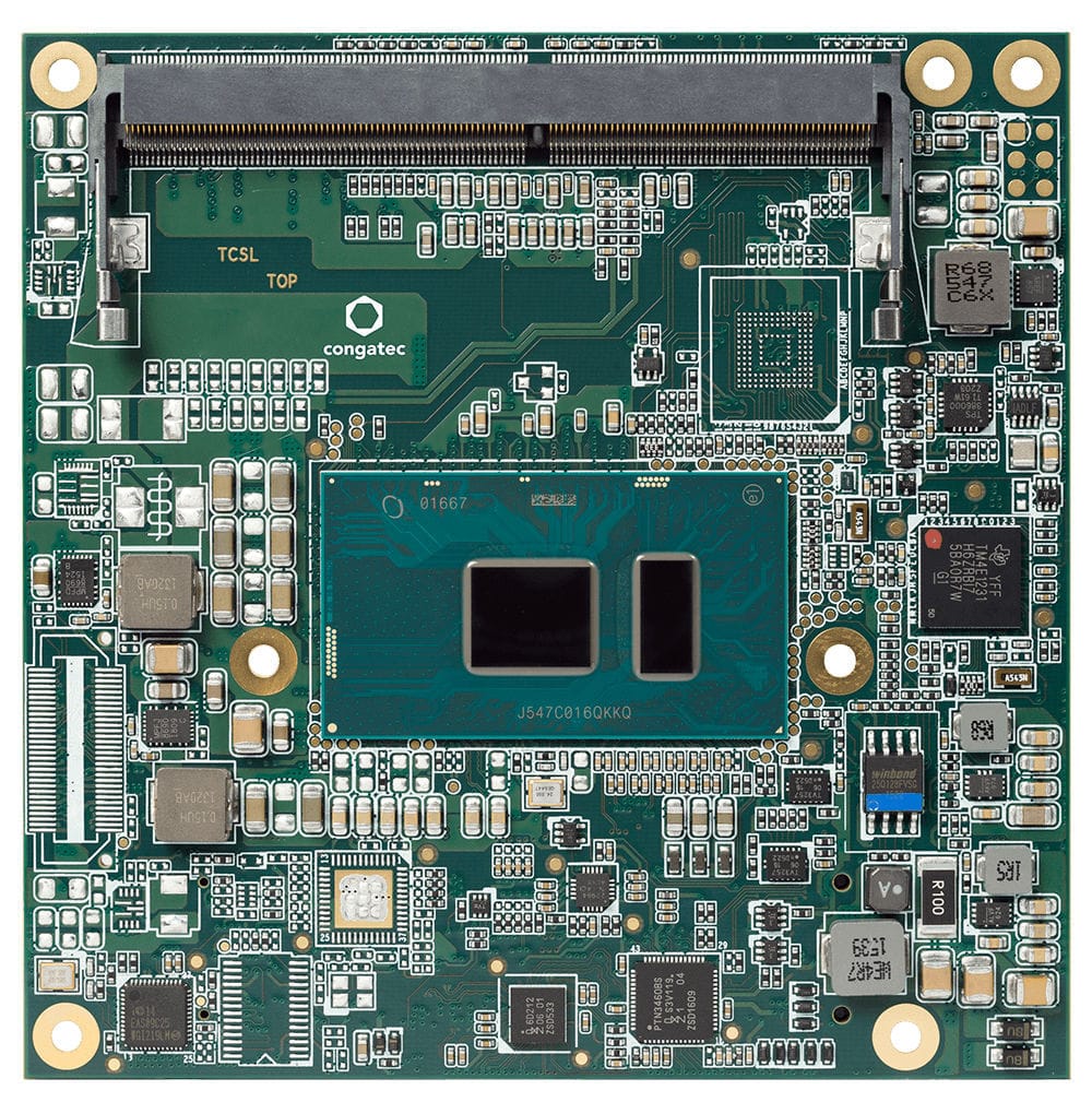 COM Express 規格コンピュータオンモジュール - conga-TC175 - Congatec - Intel® Celeron® Processor 3965U / Intel ...