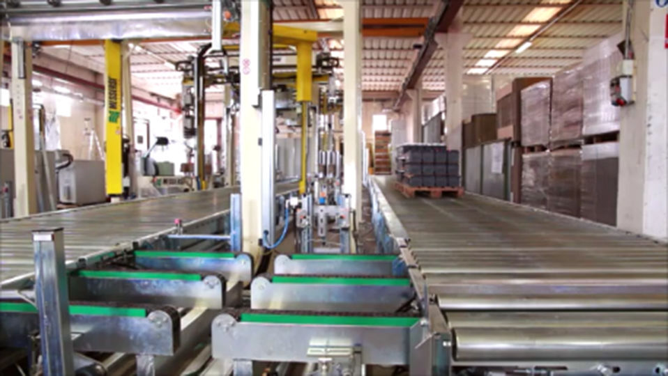 バッテリー用パッケージング ライン - MESSERSI' PACKAGING - 自動車用途