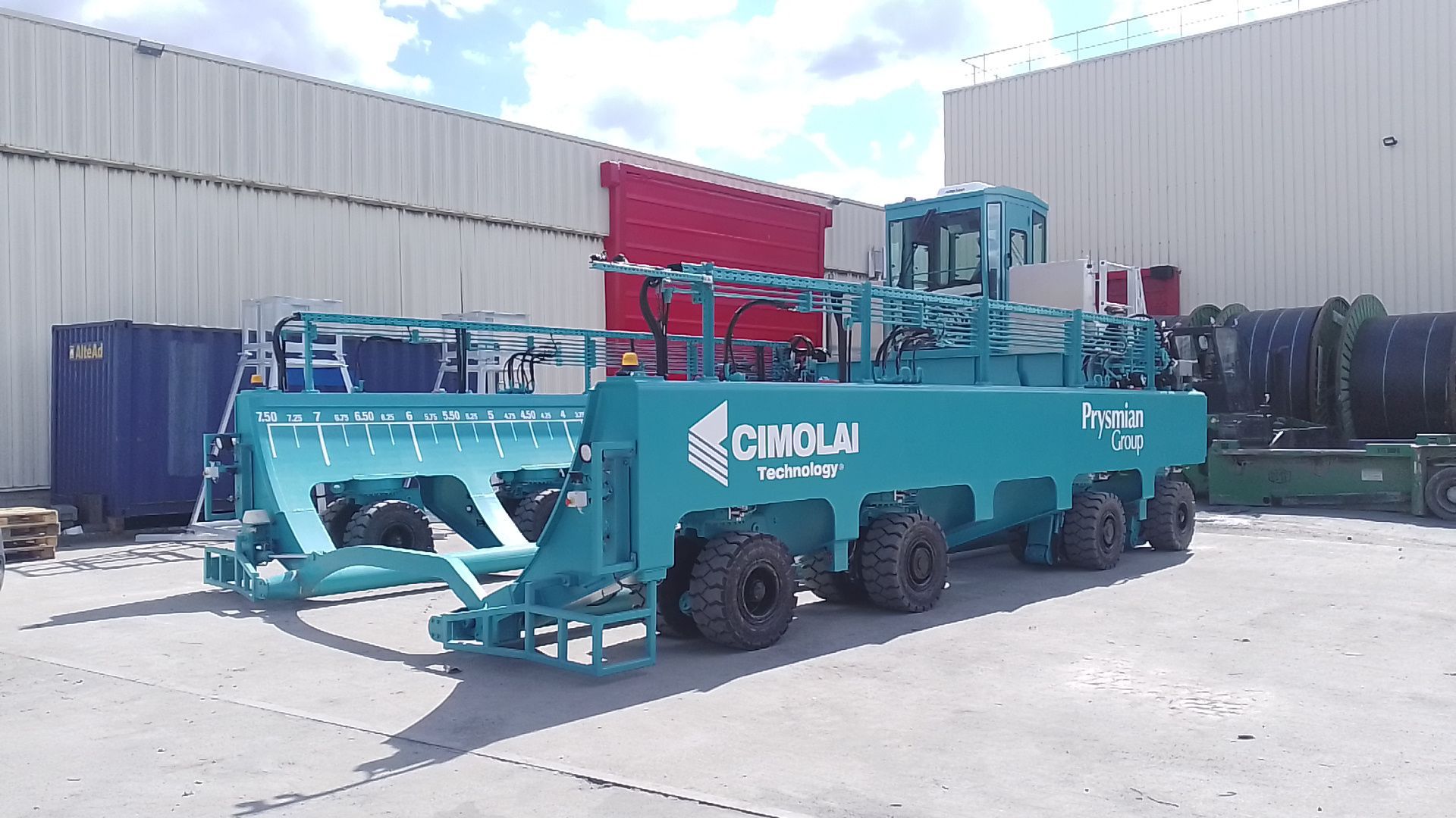 平床自動台車 - FBT 120 - CIMOLAI TECHNOLOGY SpA - 4軸