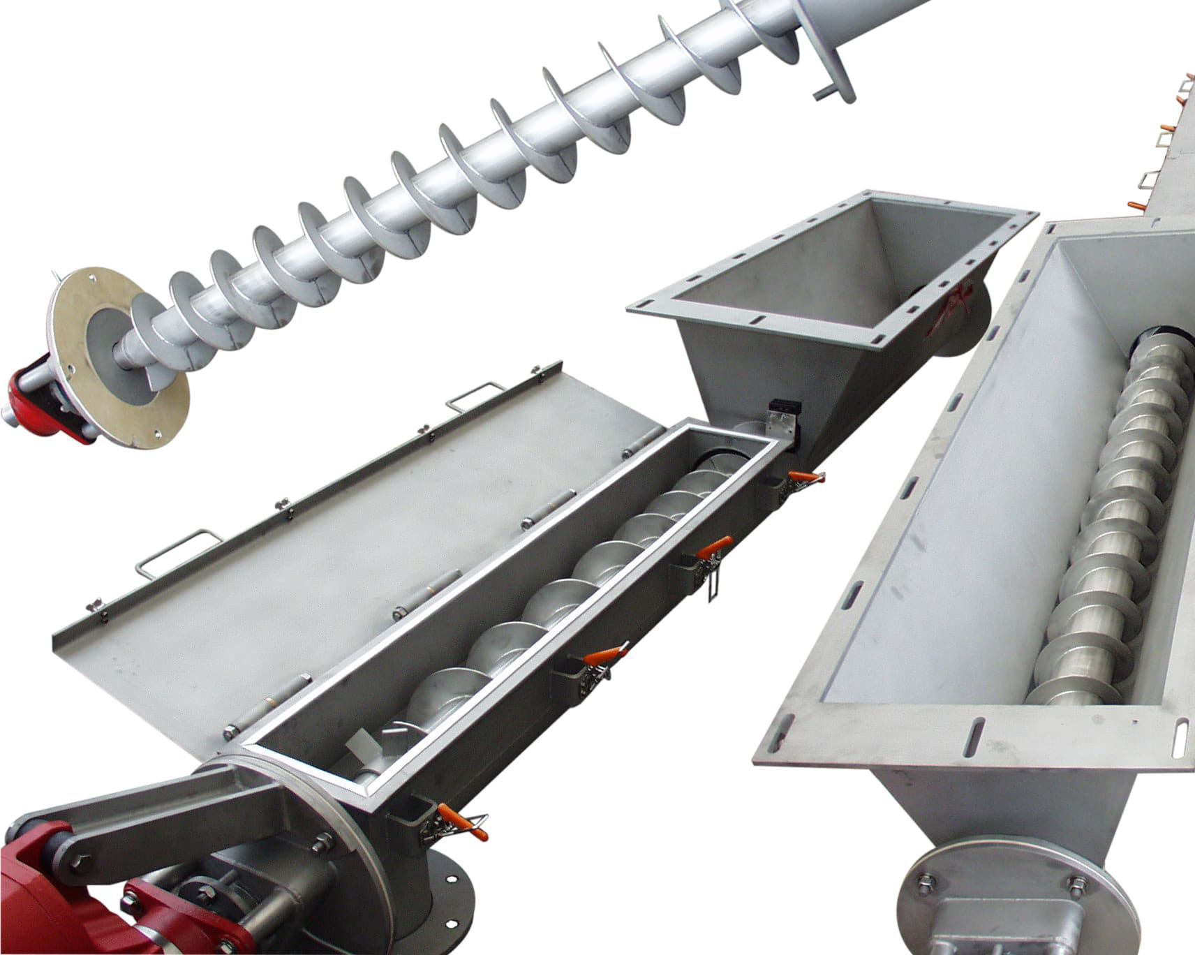 スクリューコンベヤー - M-TEC Mathis Technik - 横型 / 傾斜 / 輸送用
