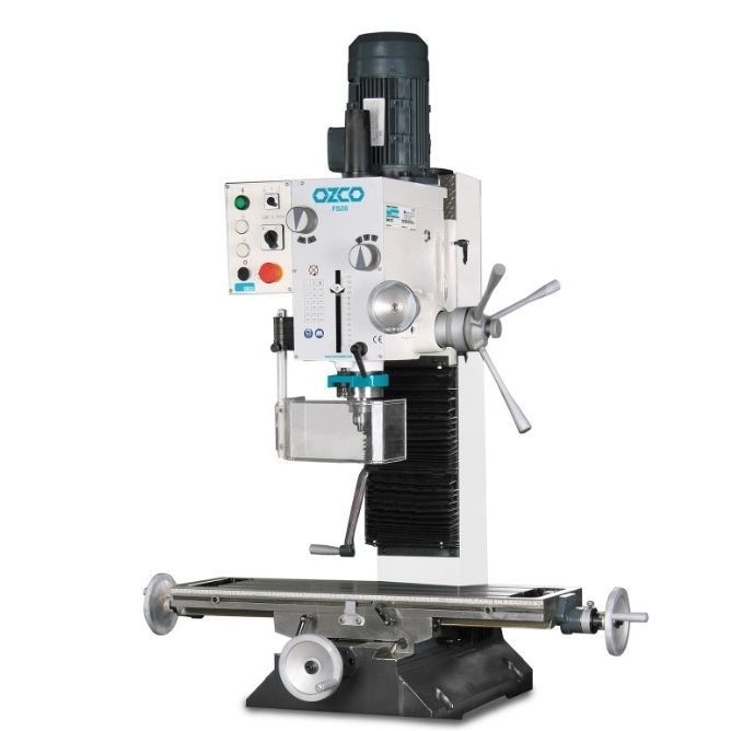 3軸フライス盤 - FS28 - Ozco Metalworking Machines - 縦型 / 据え置き用 / 自動