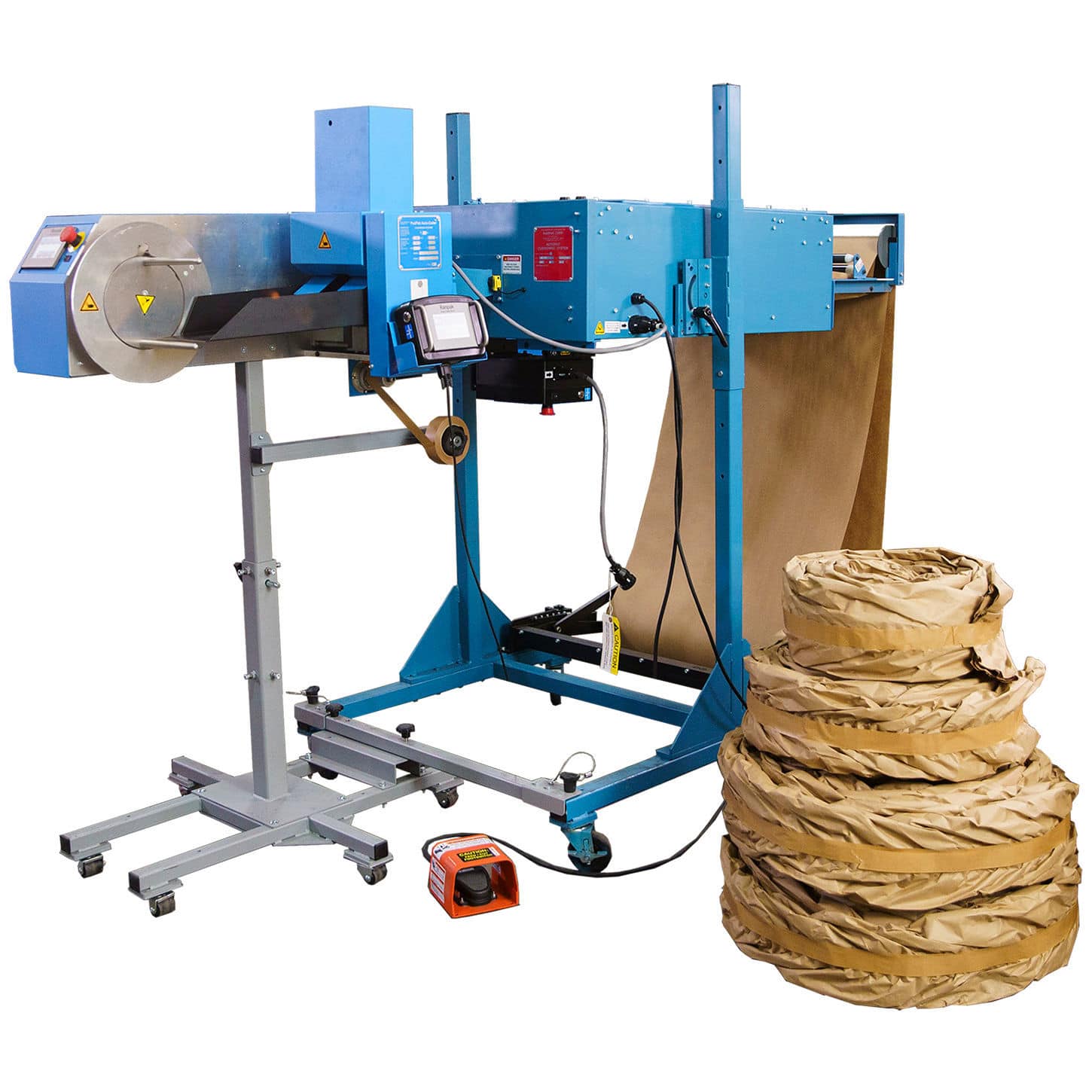 梱包材調整固定巻取装置 - PadPak® Auto-Coiler - Ranpak BV - 自動