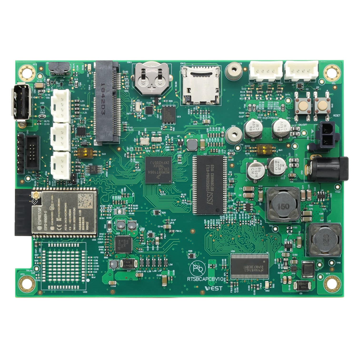 3.5インチシングルボードコンピュータ - VPN100-SBC - VEST - NXP i.MXRT1064 / ARM® Cortex M7 / マイクロSDカード