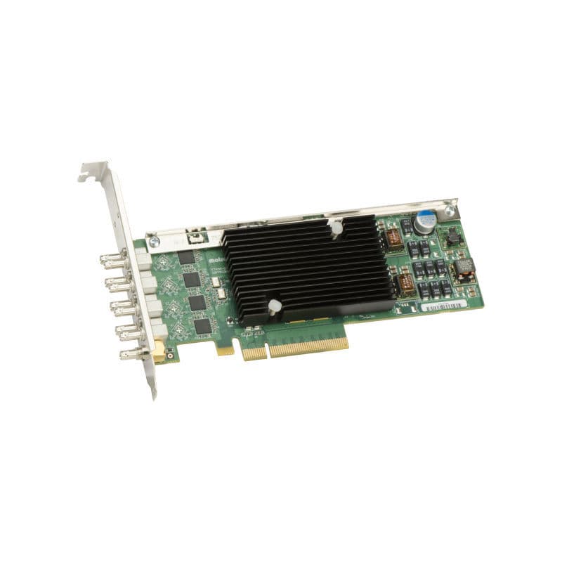 デジタル入出カード - DSX LE4 LP - Matrox Video - アナログ / 入出力8 / PCI Express