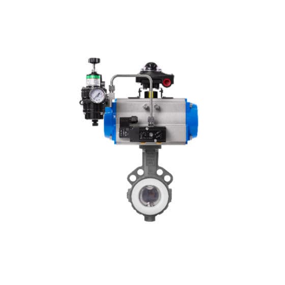 バタフライバルブ - A780 - Hollysys - 電動式 / シート / 小規模