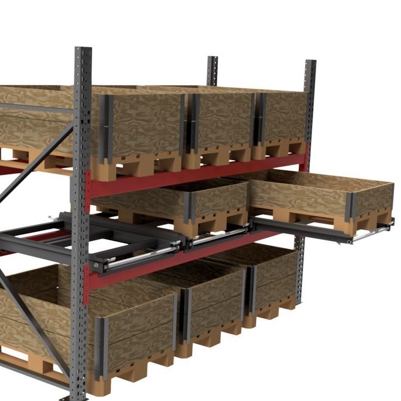 抽出可能引き出し - EPO-U870 - ergopal GmbH - スライド式 / パレット用