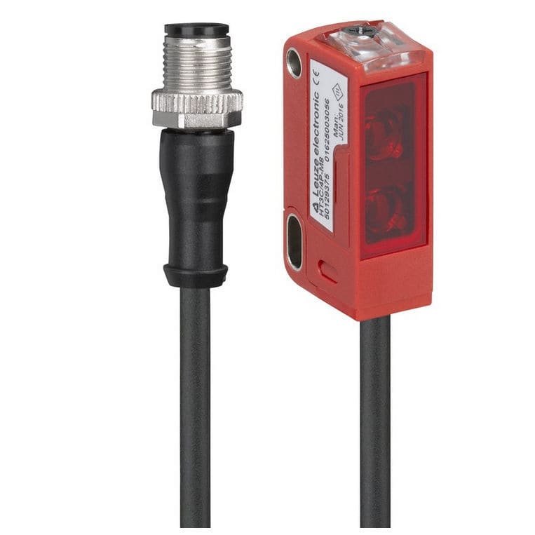 バックグラウンド抑制機能付光電センサ - HT3C.XL/4P-200-M12 - Leuze electronic GmbH + Co. KG - 拡散反射型センサ / 長方形 / LED