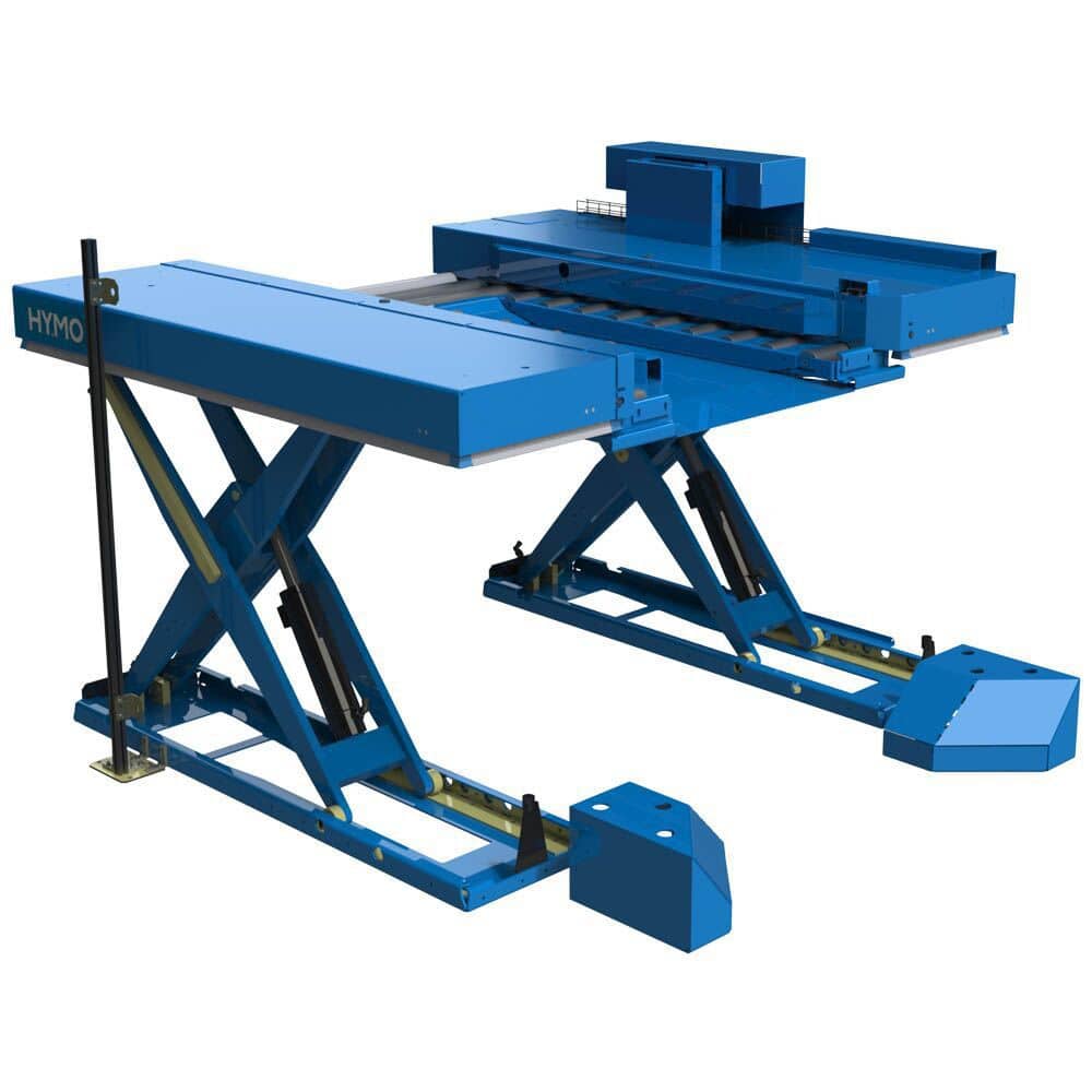 積載用昇降台 - UXB series - HYMO - シザー / 油圧式 / 定置型