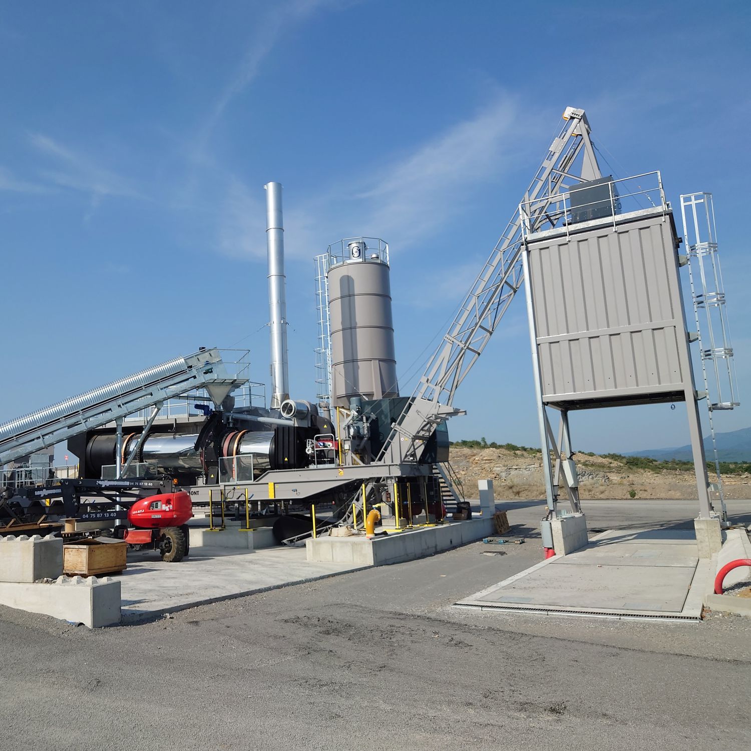 連続アスファルトプラント - RM160 - ERMONT SAS
