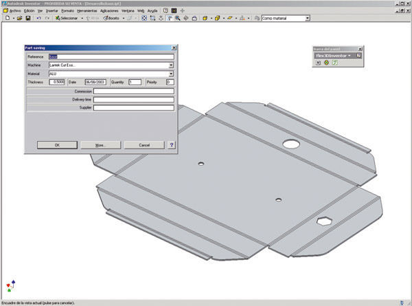 デザインソフトウェア - Lantek Flex3d Inventor ® - Lantek Sheet Metal Solutions S ...