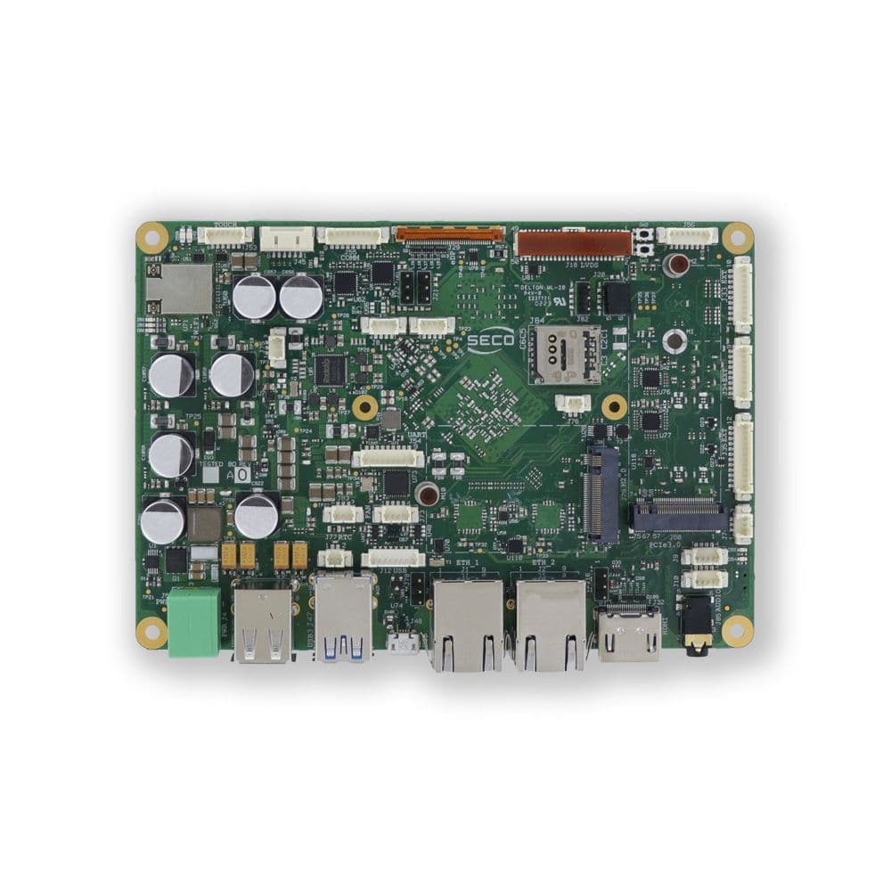 3.5インチシングルボードコンピュータ - SBC-3.5-RK3568 - SECO/セコ - Rockchip RK3568 / ARM® Cortex®-A55 Quad-core ...