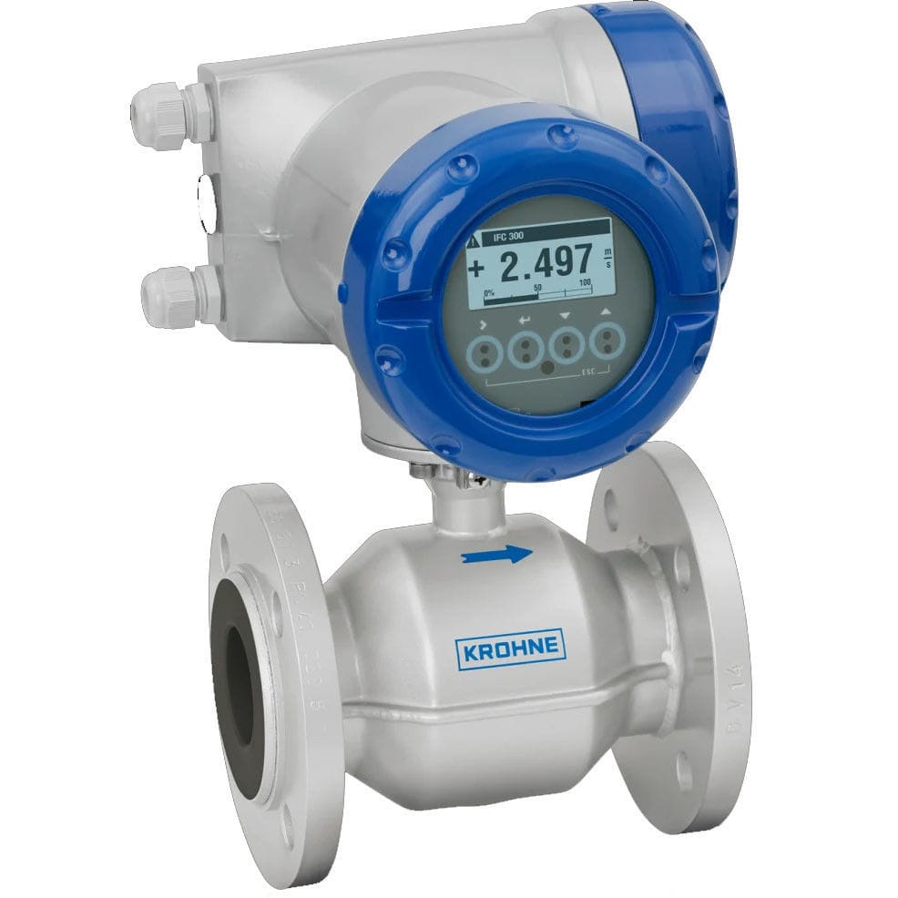 電磁式流量計 - OPTIFLUX 2300 - KROHNE Messtechnik GmbH - 密度 / 水用 / 化学製品