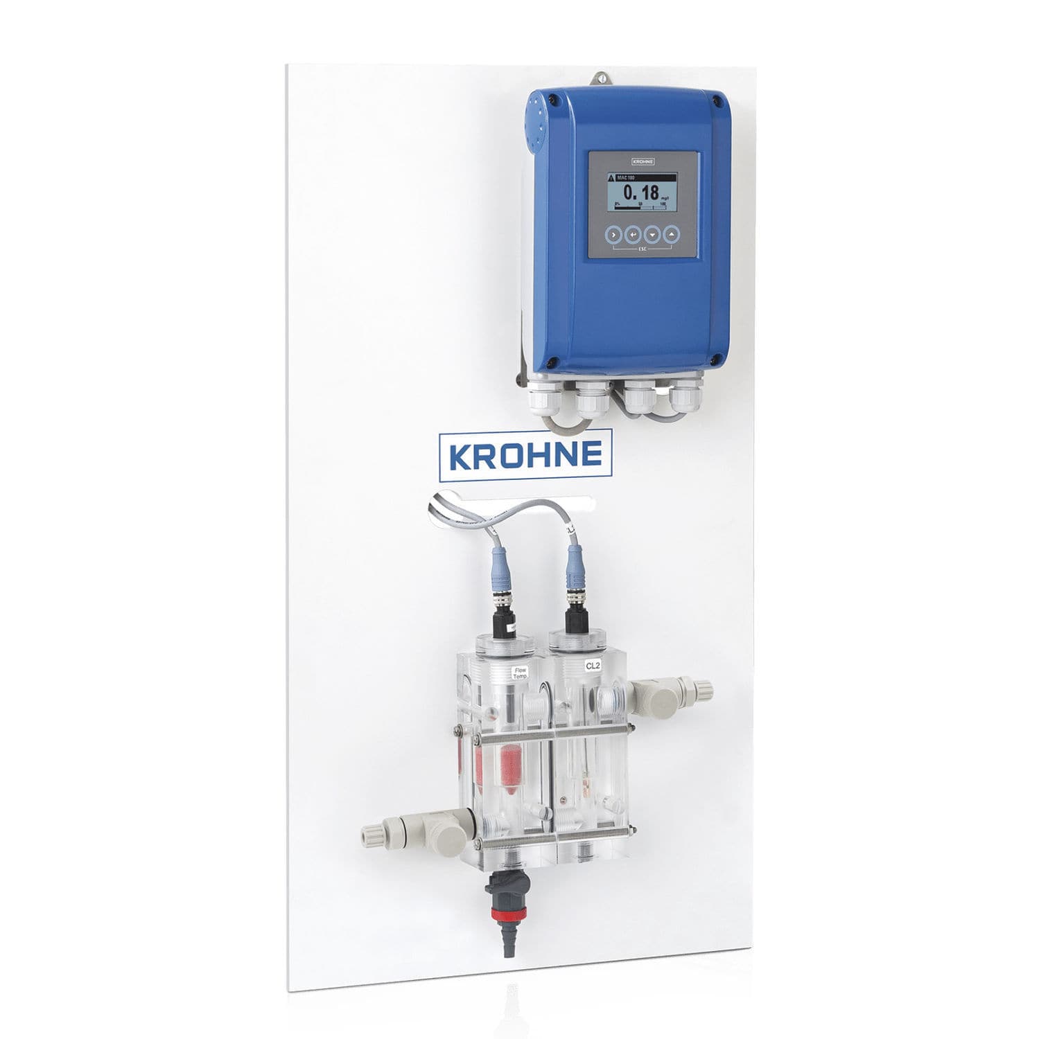 水測定器 - OPTISYS CL 1100 - KROHNE Messtechnik GmbH - 電流測定式 / 二酸化塩素 / 遊離塩素