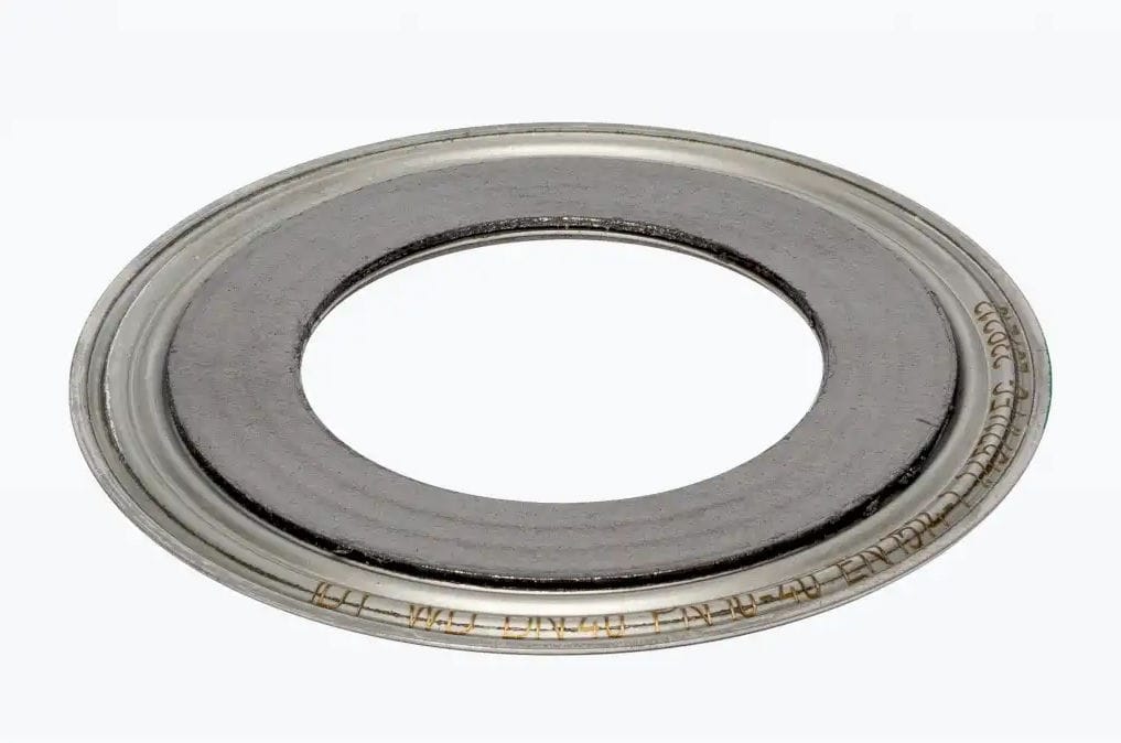 フラットシール材 - 8711WD12 - IDT Industrie- und Dichtungstechnik - 円形 / 黒鉛 ...