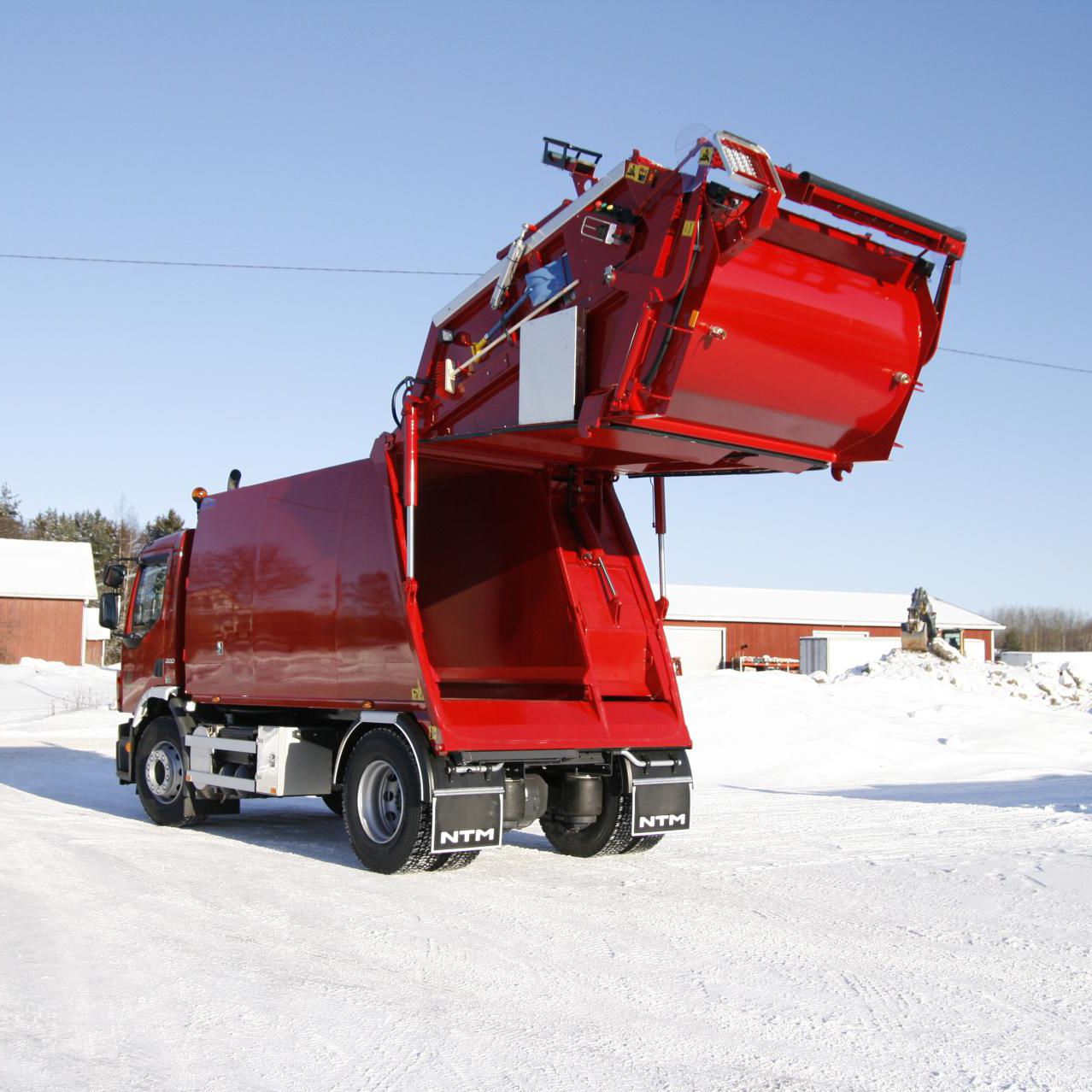 マルチチャンバーゴミ収集車 - K-2K series - NTM - NÄRPES TRÄ & METALL