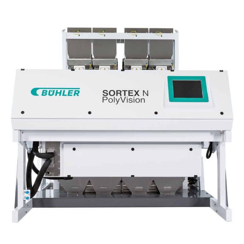 プラスチック リサイクル用選別機 - SORTEX N PolyVision - Bühler Group - 光学 / 色彩 / 自動