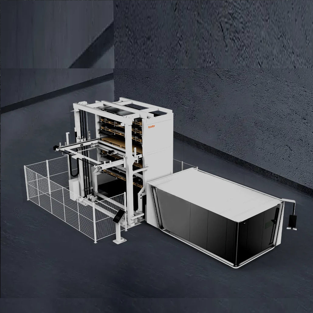 コンパクトストックタワー - iTower - Jinan Bodor CNC machine CO.,LTD. - 板金用