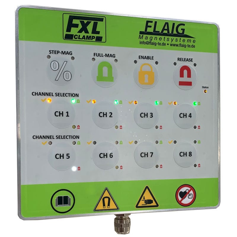 磁気チャック制御ユニット - FXL-C series - Flaig Magnetsysteme GmbH & Co.KG - 独立型