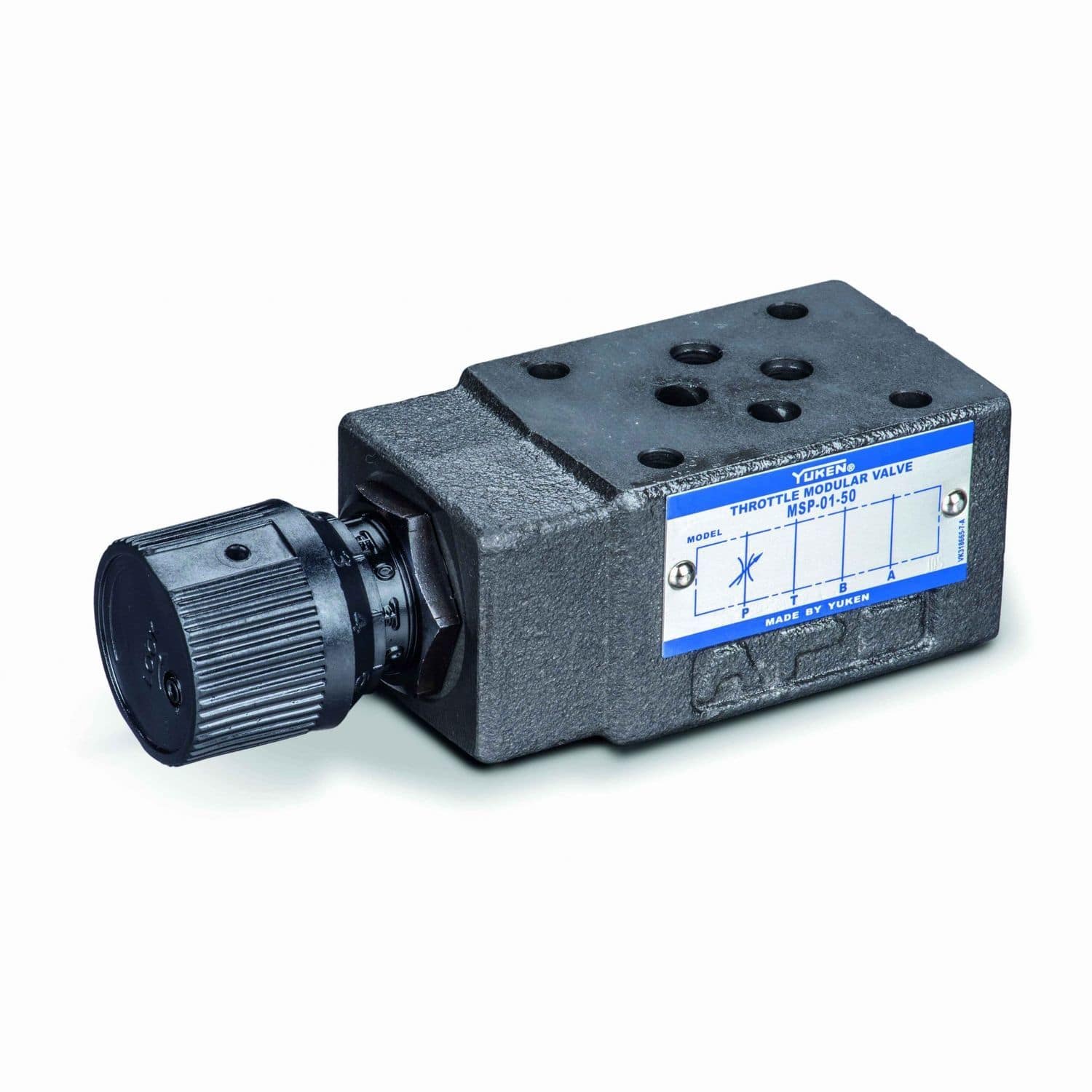 油圧式バルブ - MSP-01-50 - YUKEN Europe Ltd. - 調整 / 流量調整用 / 標準