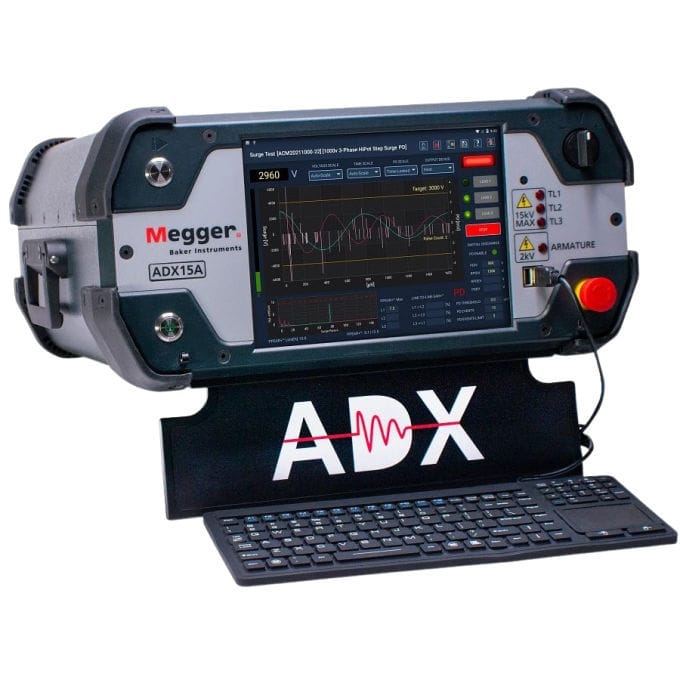 容量試験機 - ADX - MEGGER/メガー - 部分除荷 / 衝撃波 / 絶縁抵抗