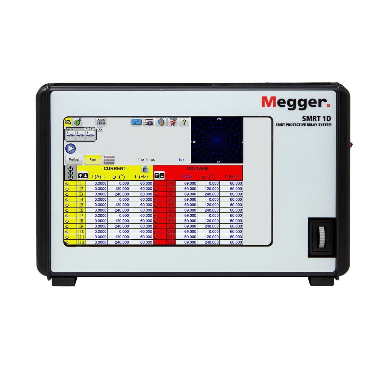 単相リレー用試験機 - SMRT1 / SMRT1D - MEGGER/メガー - 電圧 / 出力 / 周波