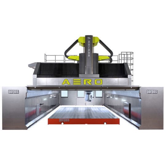 3-5 軸フライス盤 - AERO - Parpas - 縦型 / ガントリー型 / スチール用