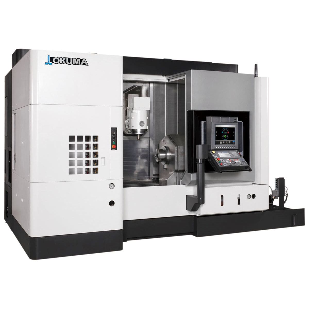 CNC旋盤 - MULTUS U3000 - OKUMA - 横型 / 4軸 / A2-6