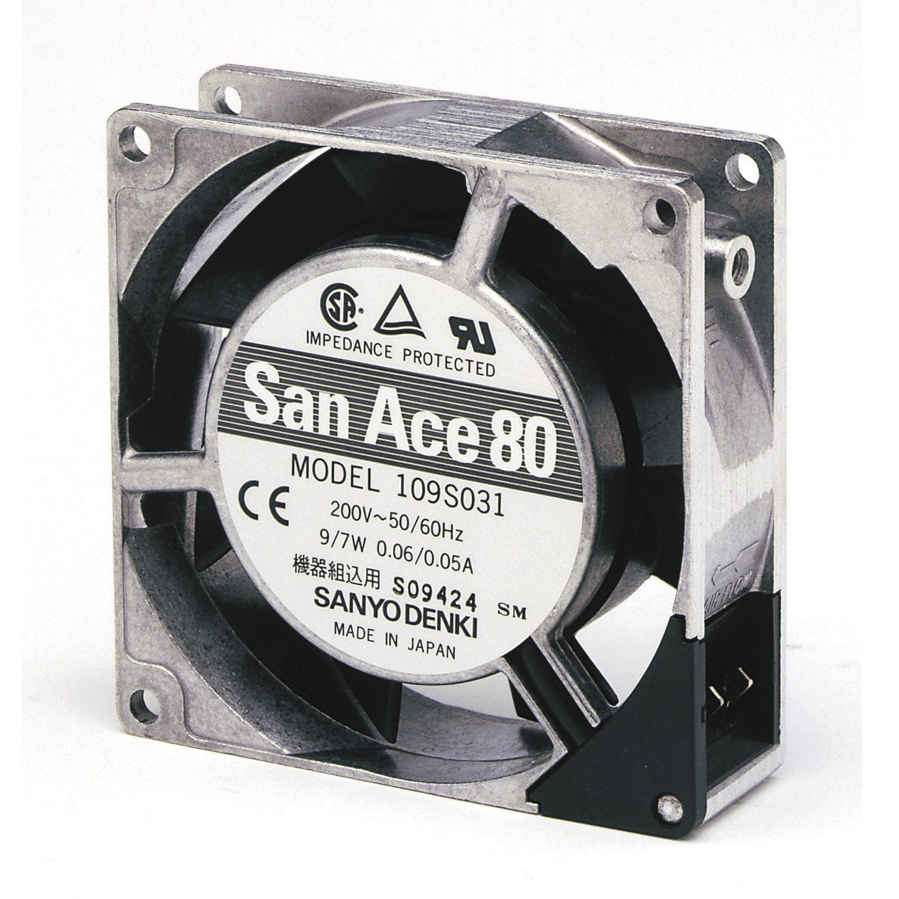 電子機器用ファン Ac Fan Sanyo Denki Europe 山洋電気 軸方向 冷却 Ac