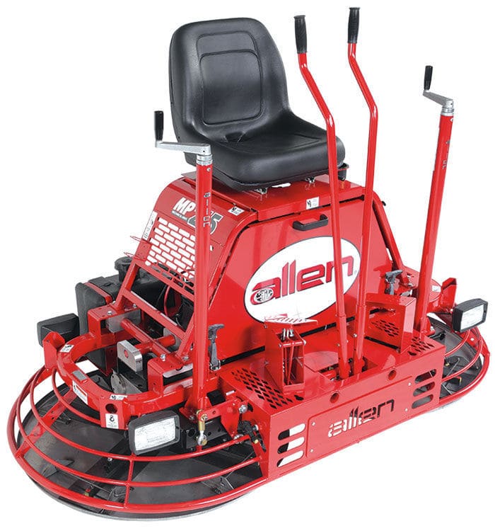 乗るタイプこて機械 - TR MP 215 - Allen Engineering Corporation