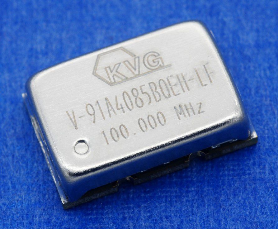 電圧制御水晶発振器（VCXO）オシレーター - V-91A000 LVHCMOS - KVG Quartz Crystal Technology GmbH - 電子 / SMD / 高周波