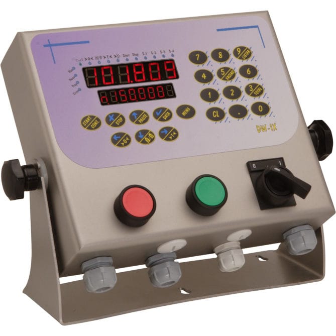 LED表示重量表示装置 - DW-IX-DSP - Data-Control PC - 壁掛け / IP54 / ステンレススチール製
