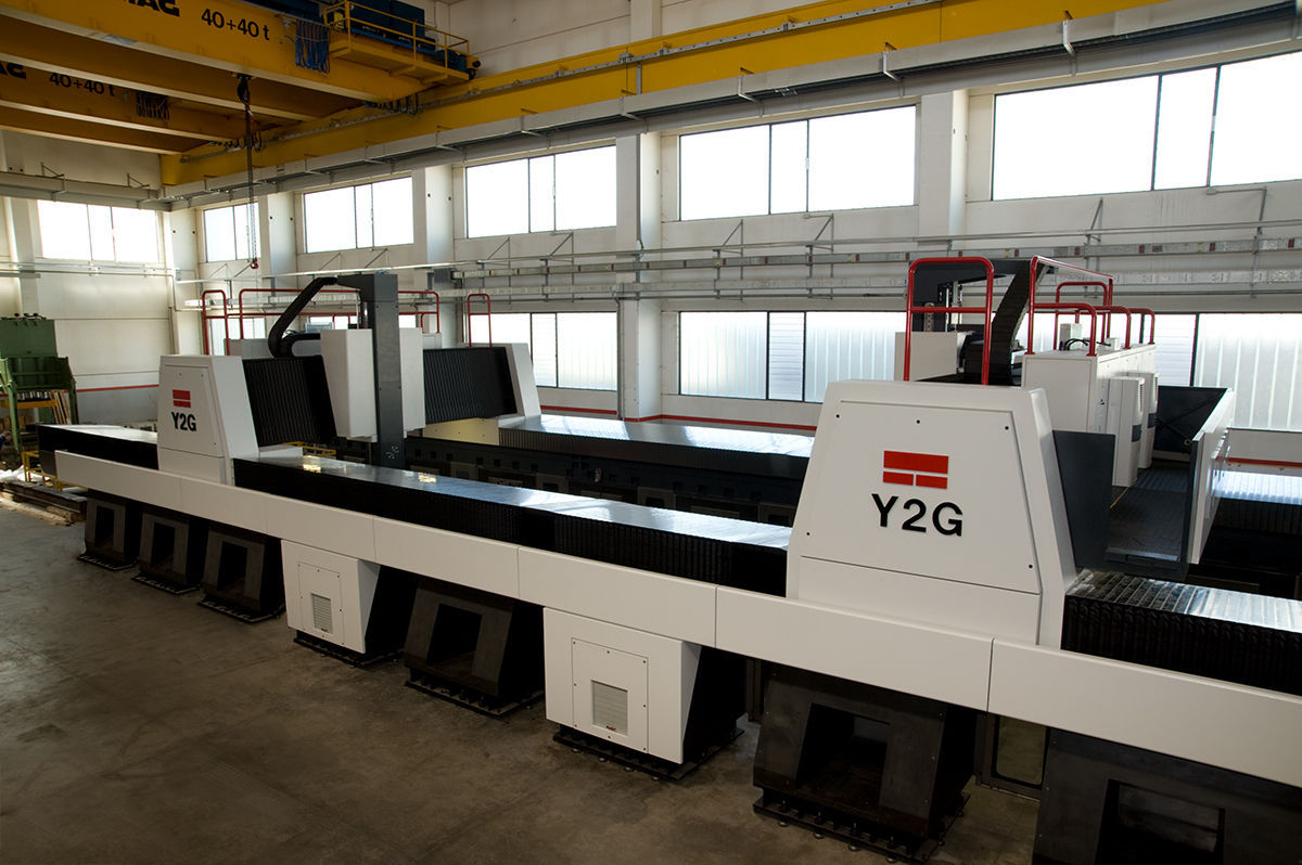 3軸フライス盤 - Y2G - FIDIA - 縦型 / ガントリー型 / 産業用