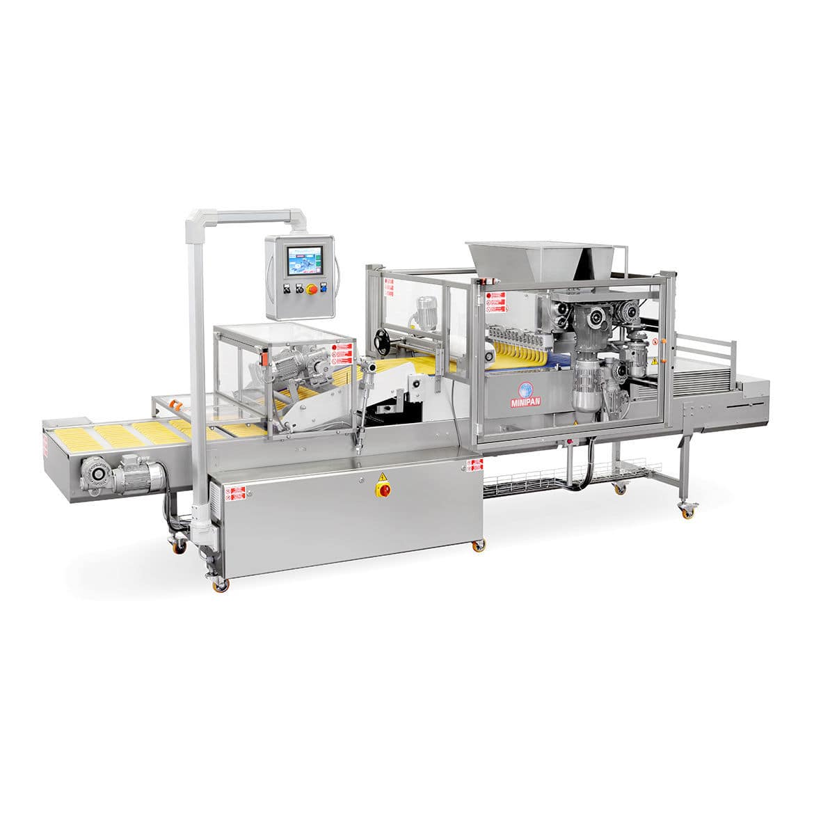 押出装置付きビスケット製造ライン - SYR COEXTRUDER - Minipan S.r.l. Food Processing Machines - マルチ ヘッド