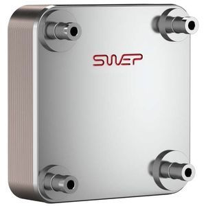 ブレージングプレート式熱交換器 - B85 - SWEP International - 液体/液体 / 液体/ガス / ステンレススチール製