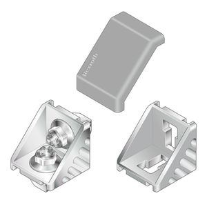 45°プロファイルコネクター - 3842535428 - Bosch Rexroth - Assembly Technology