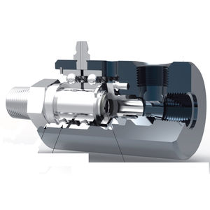 空気用ロータリージョイント - RU004 - Rotary Systems, Inc. - 真空用 / 油圧式 / 高圧
