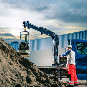 トラックへの取り付け可能クレーン - T-DUO 038, T-HIDUO 038 - Hiab - ブーム / ハンドリング用 / 重量物用