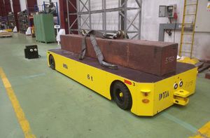ハンドリング用AGV - 30T - DTA - 重荷重用 / 電動式 / 多方向