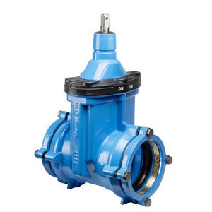 ゲートバルブ - 4000E3 - Hawle - 手動ハンドル付き / 水 / フランジ取り付け