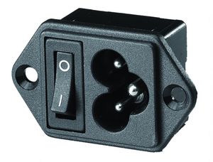 電源コネクター - 0711 - SxQD - COMESTERO SISTEMI - 六角形 / T / オス