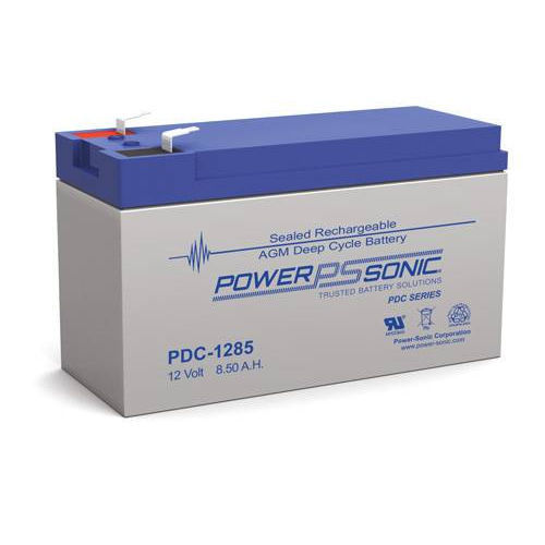 重放電用バッテリー - PDC-1285 - Power-Sonic - VRLA / 長方形 / 12ボルト