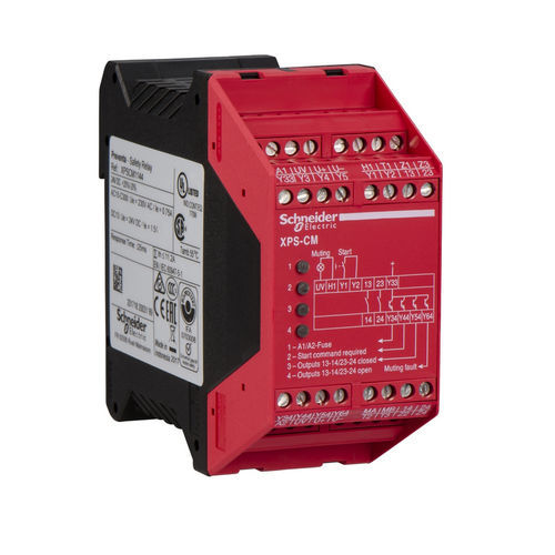 24VDCPLC - XPSCM1144 - Schneider Electric - 安全