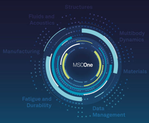 シミュレーション用ソフトウェア - MSCOne - MSC SOFTWARE - HEXAGON MANUFACTURING INTELLIGENCE - エンジニアリング