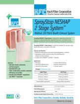 SprayStop NESHAP 2 Stage System - Koch Filter Corporation - PDF ...