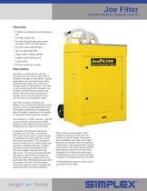 Joe Filter - Simplex - PDF Catalogs | Technical Documentation | Brochure