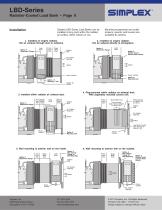 LBD-Series - Simplex - PDF Catalogs | Technical Documentation | Brochure