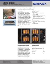Load Cube - Simplex - PDF Catalogs | Technical Documentation | Brochure