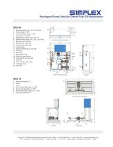 Packaged Pump Sets - Simplex - PDF Catalogs | Technical Documentation | Brochure