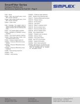SmartFilter - Simplex - PDF Catalogs | Technical Documentation | Brochure