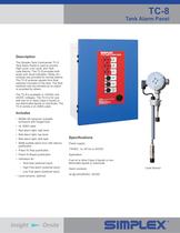 TC-8 Tank Alarm Panel - Simplex - PDF Catalogs | Technical ...